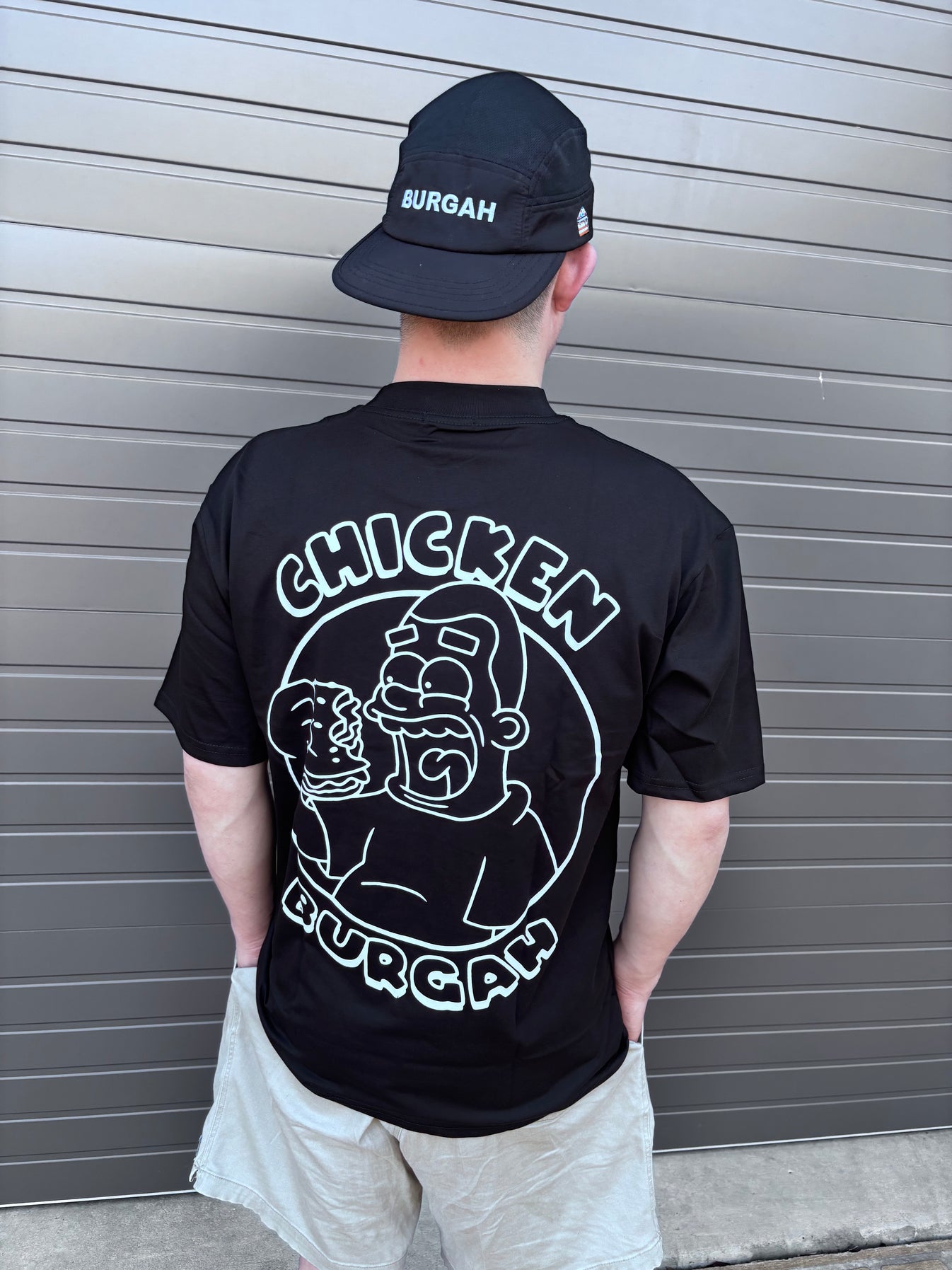 Black Burgah Tee – Claytons World